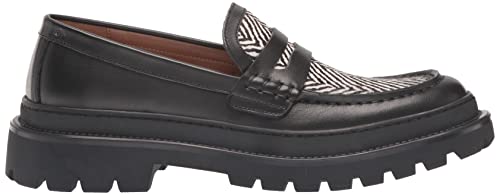 Steve Madden Men's Carloz Loafer, Black Tweed, 11