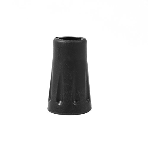 Zerone Trekking Poles Tips, 12X Replacement Trek Pole Tip Protectors, for Hiking Walking Trekking Poles Leg Tip Shock Absorbing Adds Grip Traction (Inner Dia 12Mm/0.47")