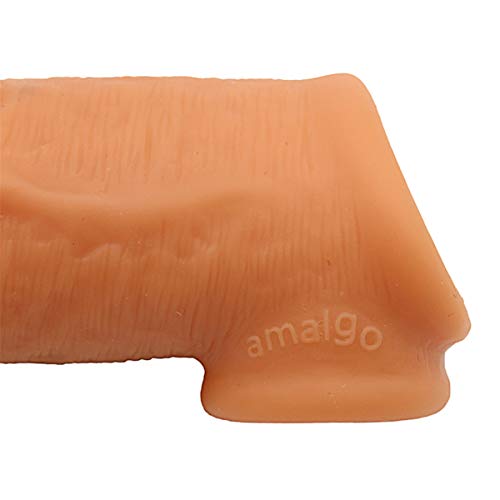 XL Size Amalgo 3 Inch Extender Sleeve Flesh, 10.75 Inches
