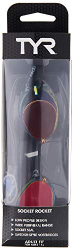 TYR Socket Rockets 2.0 Racing Metallized Goggle (Metallic Fire)