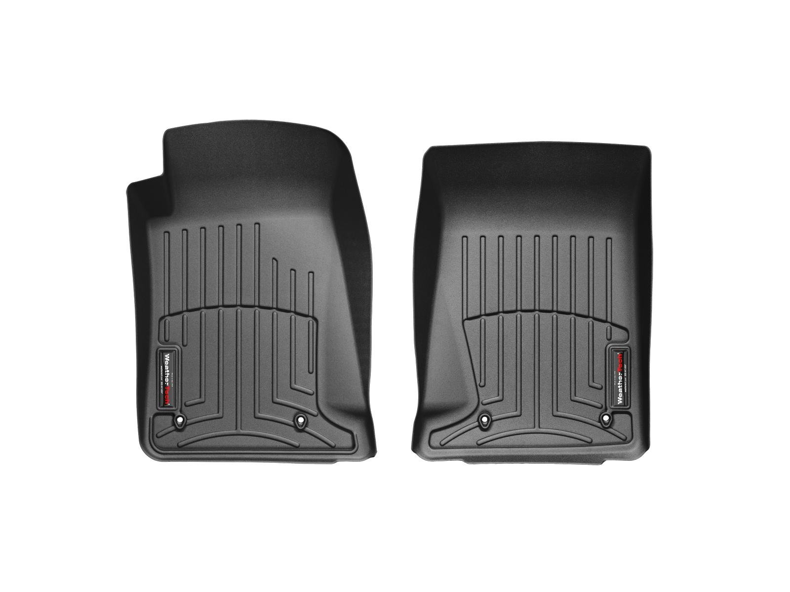 WeatherTech Custom Fit FloorLiners for Chevrolet Camaro - 1st Row (442671), Black