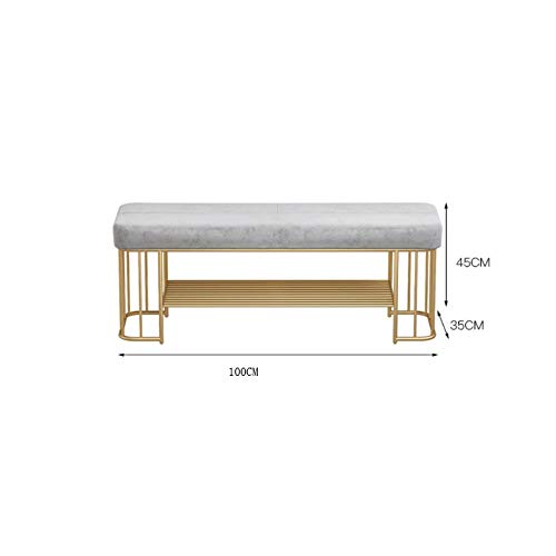 ZHYH Customize Color Change Shoe Stool with Shoe Storage Rack Door Side Home Sofa Stool Simple Living Room Rest Bench Sofa