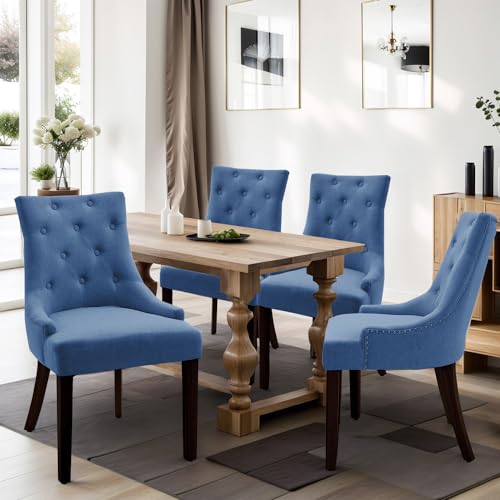 Wonder Comfort Dining Chairs, Blue