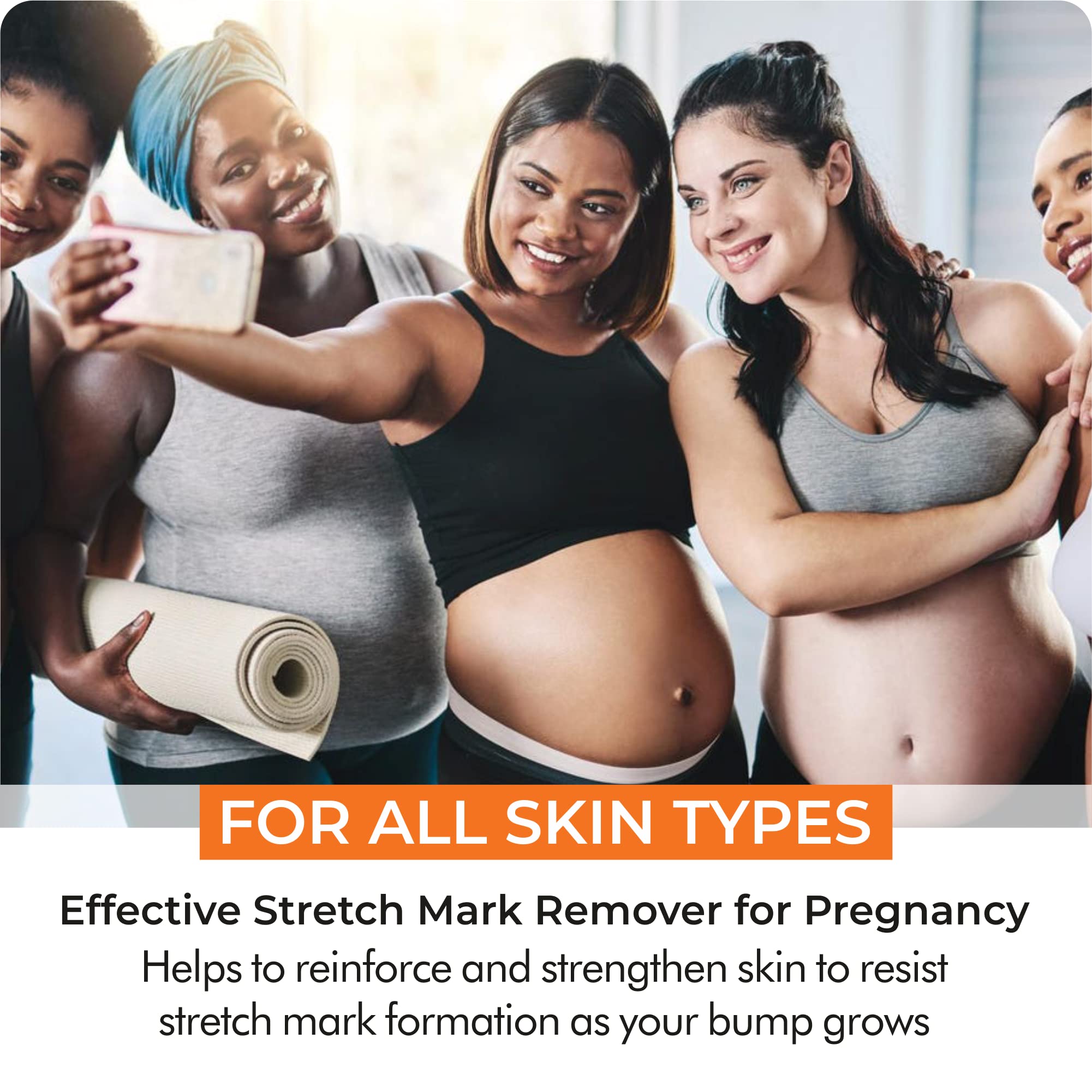 V.SACHAR MD Maternity Stretch Mark Cream: Effective Stretch Mark Treatment for Preventing & Erasing Stretch Marks | 4 Fl Oz