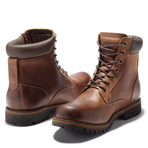 Timberland Men's Earthkeepers Rugged Hiking Shoe, Red Brown, 11.5