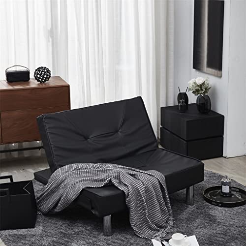 YASEZ Multifunctional Sofa Bed Lazy Sofa Balcony Leisure Chair Bedroom Sofa Chair for Compact Living Spaces
