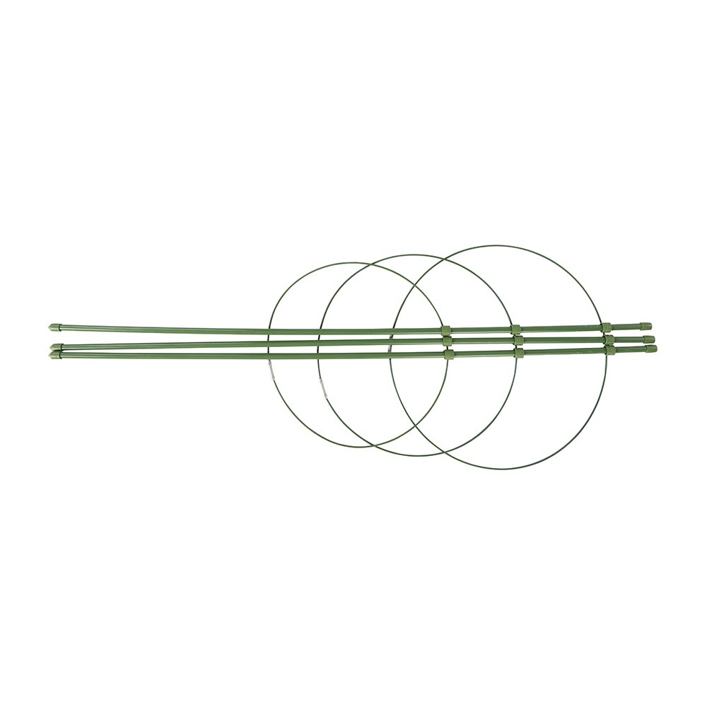 Silverline Tools 921382 3-Tier Plant Support, Green