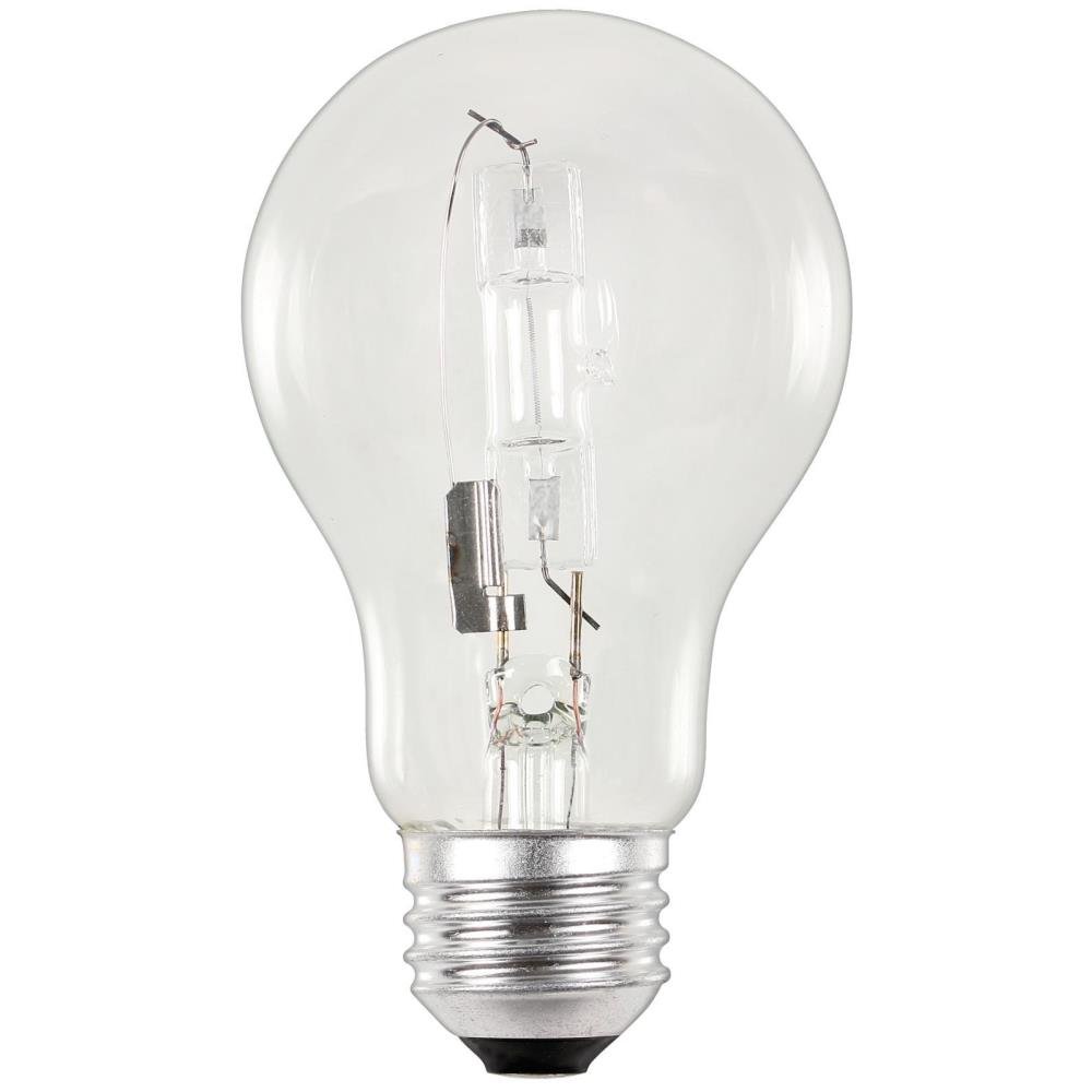 Westinghouse 3683400 53 Watt A19 Eco-Halogen Clear Light Bulb with Medium Base (2-Pack), 2 Count (Pack of 1)