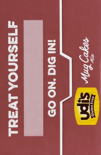 Udi's Gluten Free Chocolate Mug Cake Mix, 8.4 oz. 4-Count
