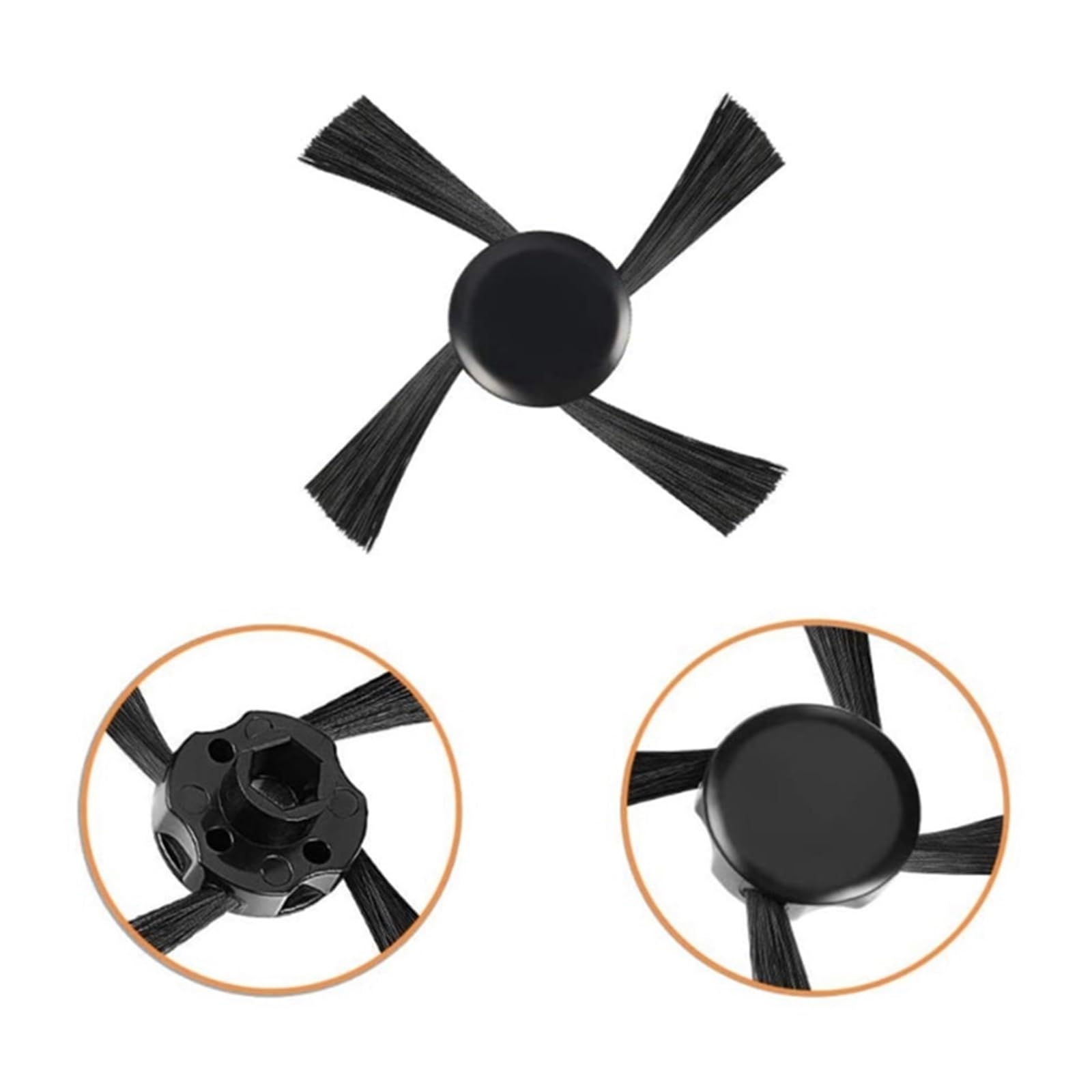 WEddle Replacement Parts Brush Filter。Compatible for Neato D3 D4 D5 D6 D7 Botvac D Series D75 D80 D85