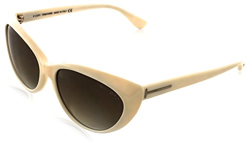 Tom Ford Women's Martina Sunglasses, Ivory, 59-16-135