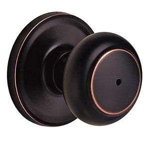 Weiser Troy Venetian Bronze Privacy Knob A330 T11P B RLR1
