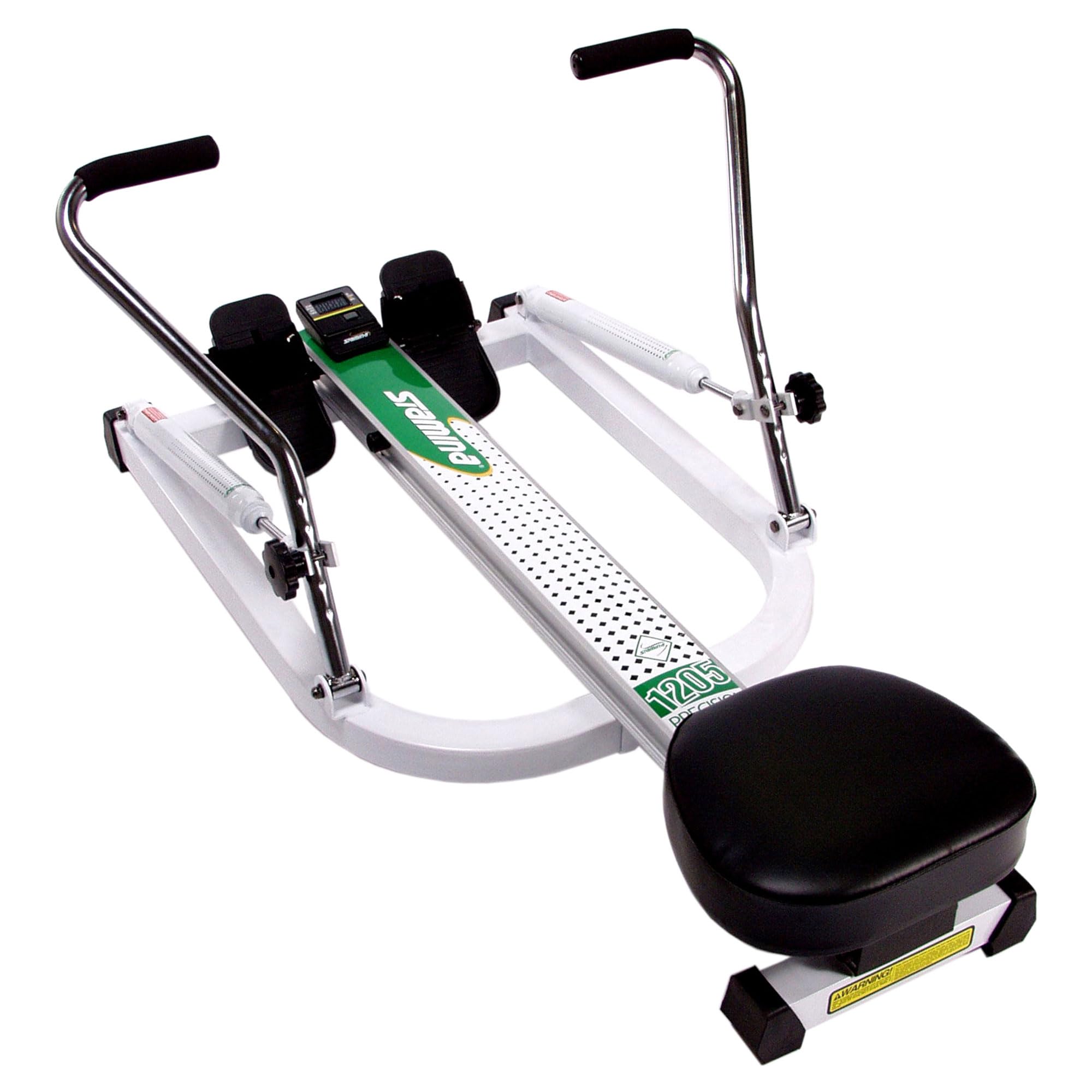 STAMINA Precision Hydraulic Rower 1205 - Smart Workout App, No Subscription Required - Compact Full Motion Rowing Machine for Home