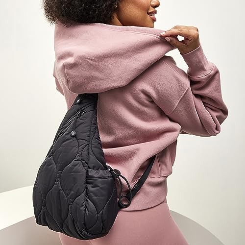 Vera Bradley Featherweight Sling Backpack, Peacock Feather, 37203-N35