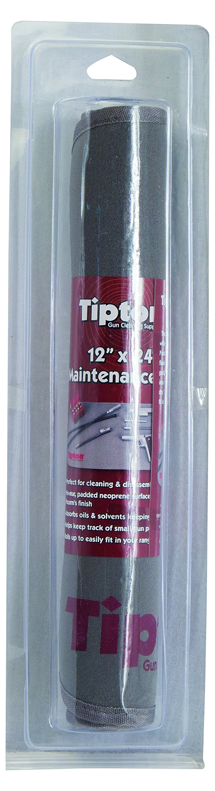 Tipton Maintenance Mat with Neoprene Construction for Pistol Cleaning