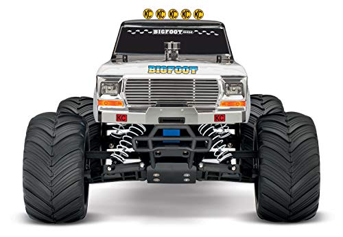 Traxxas 36034-1 Bigfoot No. 1 2WD 1/10 Scale Monster Truck Vehicle, Blue