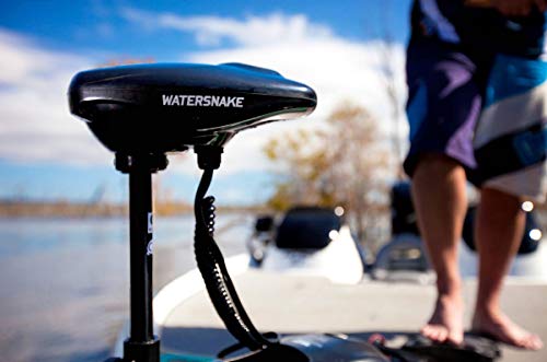 Watersnake - Shadow Bow Mount Foot Control Motor (44-Pound Thrust, 48-inch Shaft, 12-Volt)