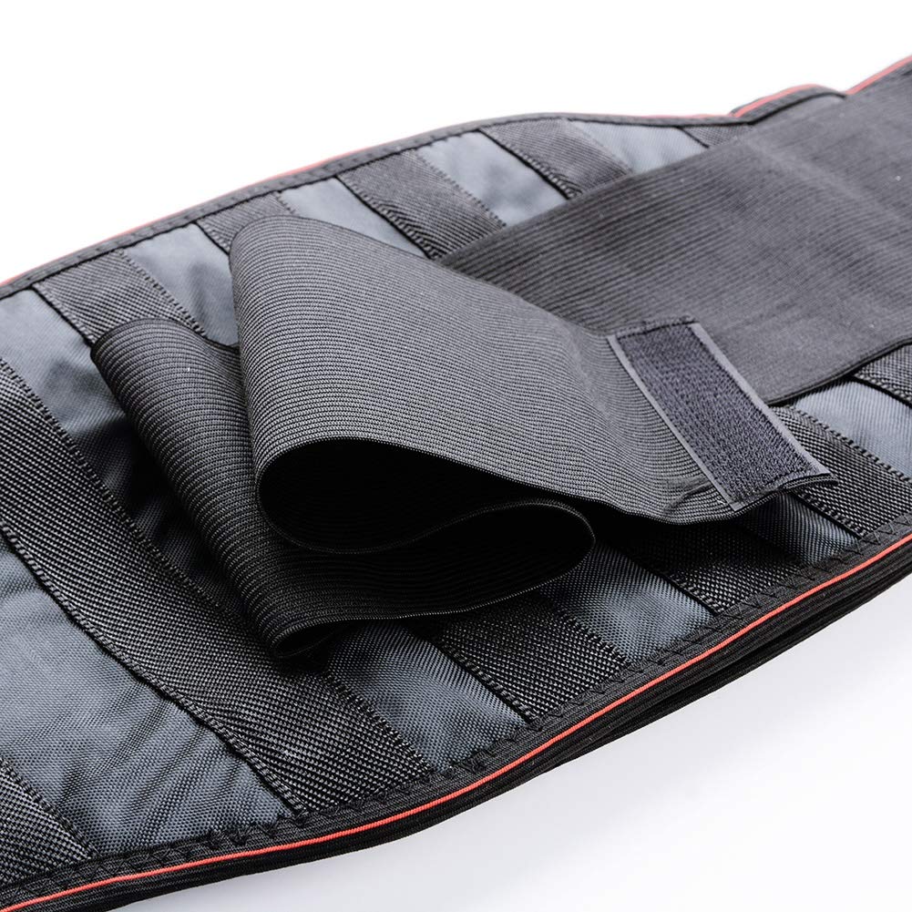 ZFF Self-Heating Back Support Lumbar Belt for Women Men Lower Back Brace Back Pain Relief and Injury Prevention with Removable Pad (Size : XL(120 * 23cm))