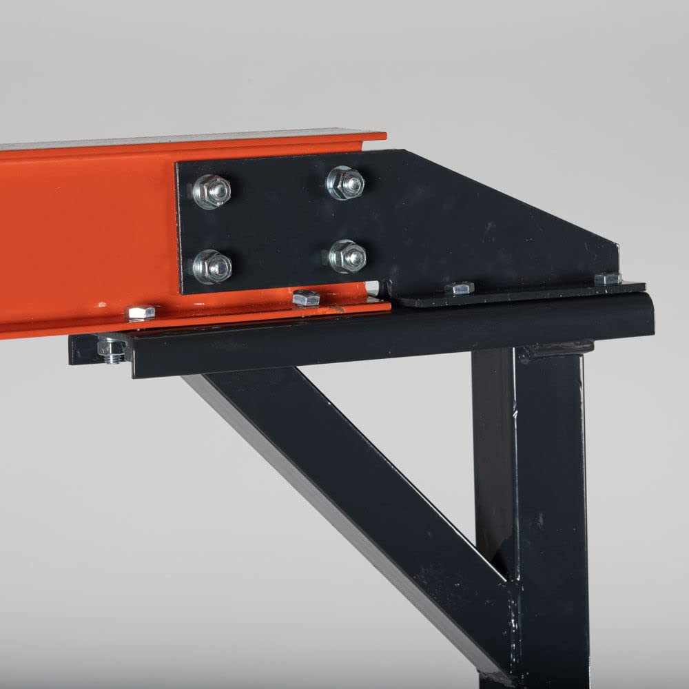 Titan Attachments 0.5 Ton Adjustable Steel Gantry Crane, Portable Shop Lift Hoist, Frame Only, Rated 1,000 LB