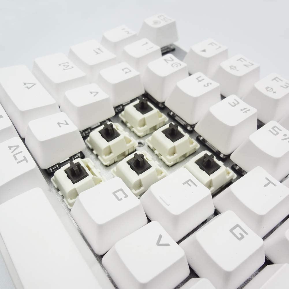 ZugGear Tactile Switch, 62g Koala Switch, Large Tactile Key Switches with Unique Tactile Feelings, 5 Pins Tactile Switches for Mechanical Keyboards (20pcs,DUROCK Koala 62g)