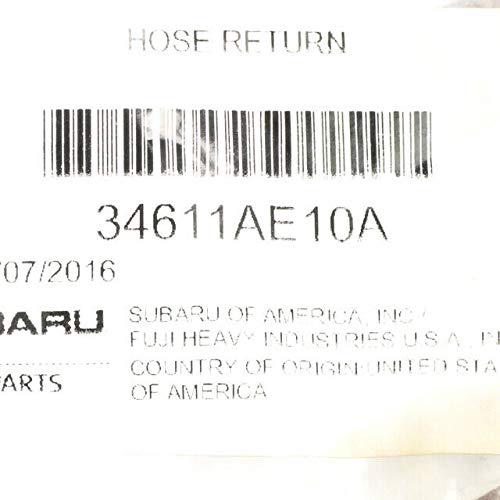 Subaru Power Steering Hose - 34611AE10A