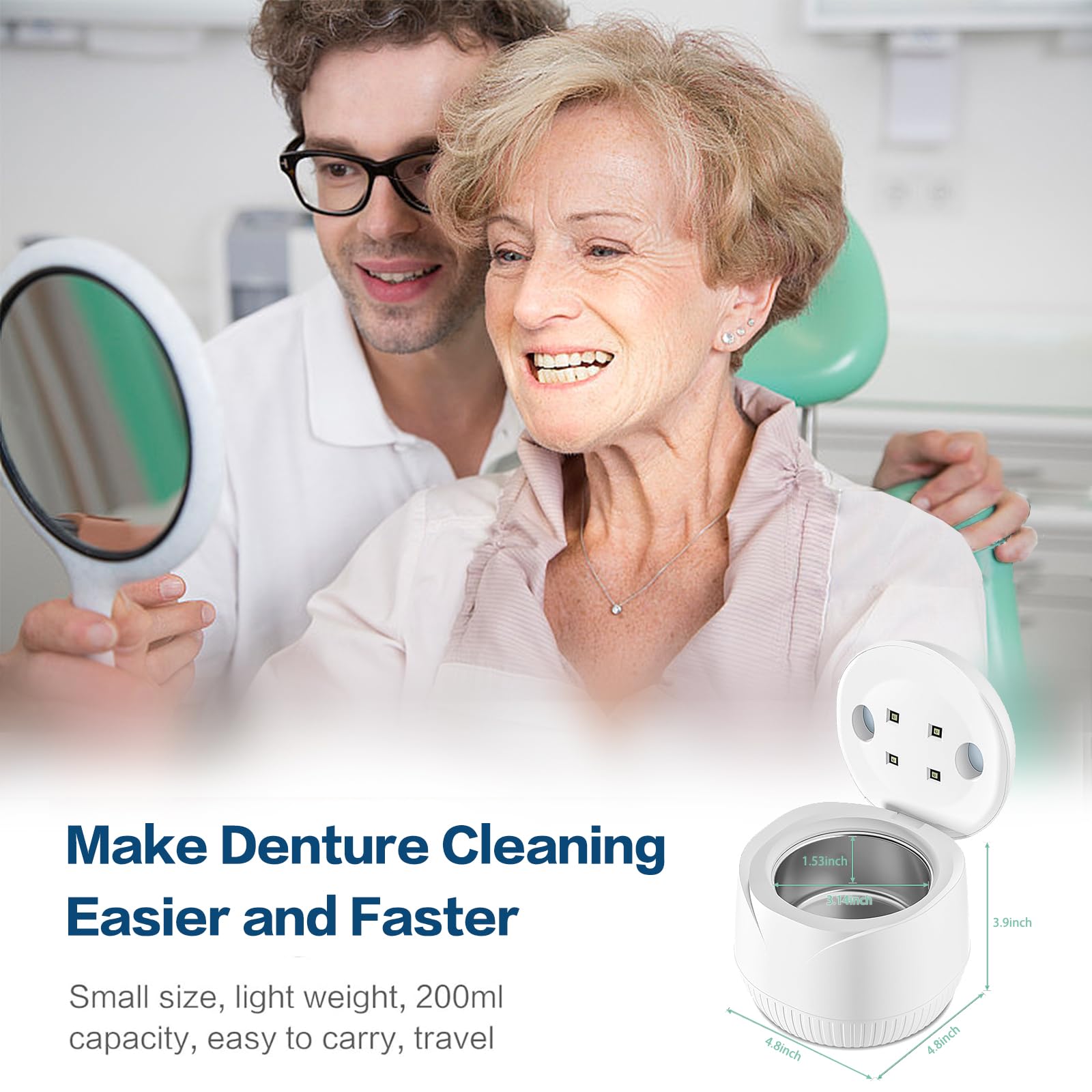 Ultrasonic Retainer Cleaner 211