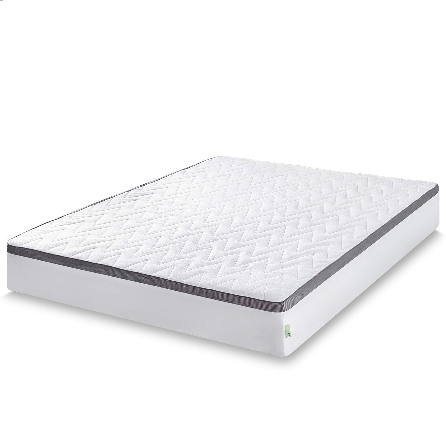 ZINUS 3 Inch Luxury TorsoTec Memory Foam Mattress Topper with Removable Cover/Pressure-Relieving Design, King