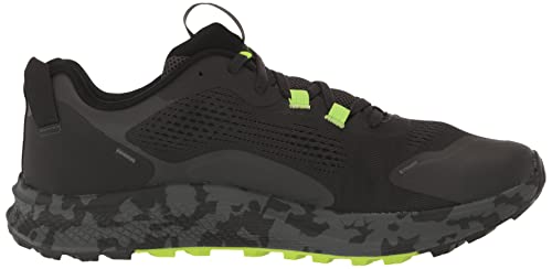 Under Armour Men's Charged Bandit 2, (102) Jet Gray/Black/Lime Surge, 12, US