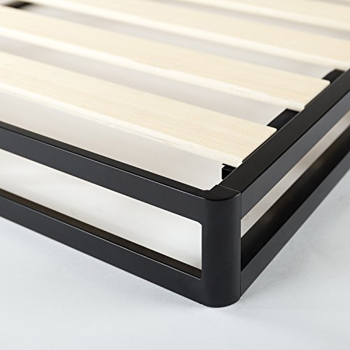 ZINUS Metal Box Spring with Wood Slats, 7.5 Inch Mattress Foundation, Sturdy Steel Structure, Easy Assembly, Twin XL