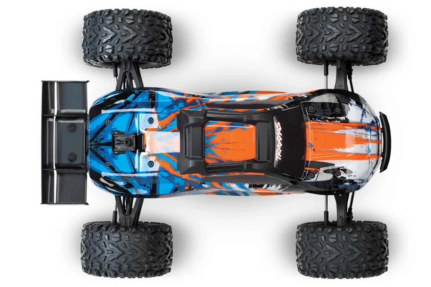 Traxxas 1/10 Scale E-Revo Brushless Racing Monster Truck, Orange