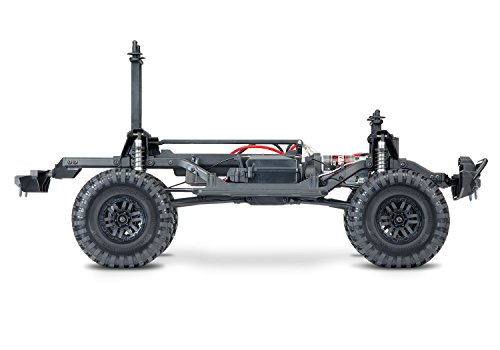 Traxxas 1/10 Scale TRX-4 Scale and Trail Crawler with 2.4GHz TQi Radio, Silver
