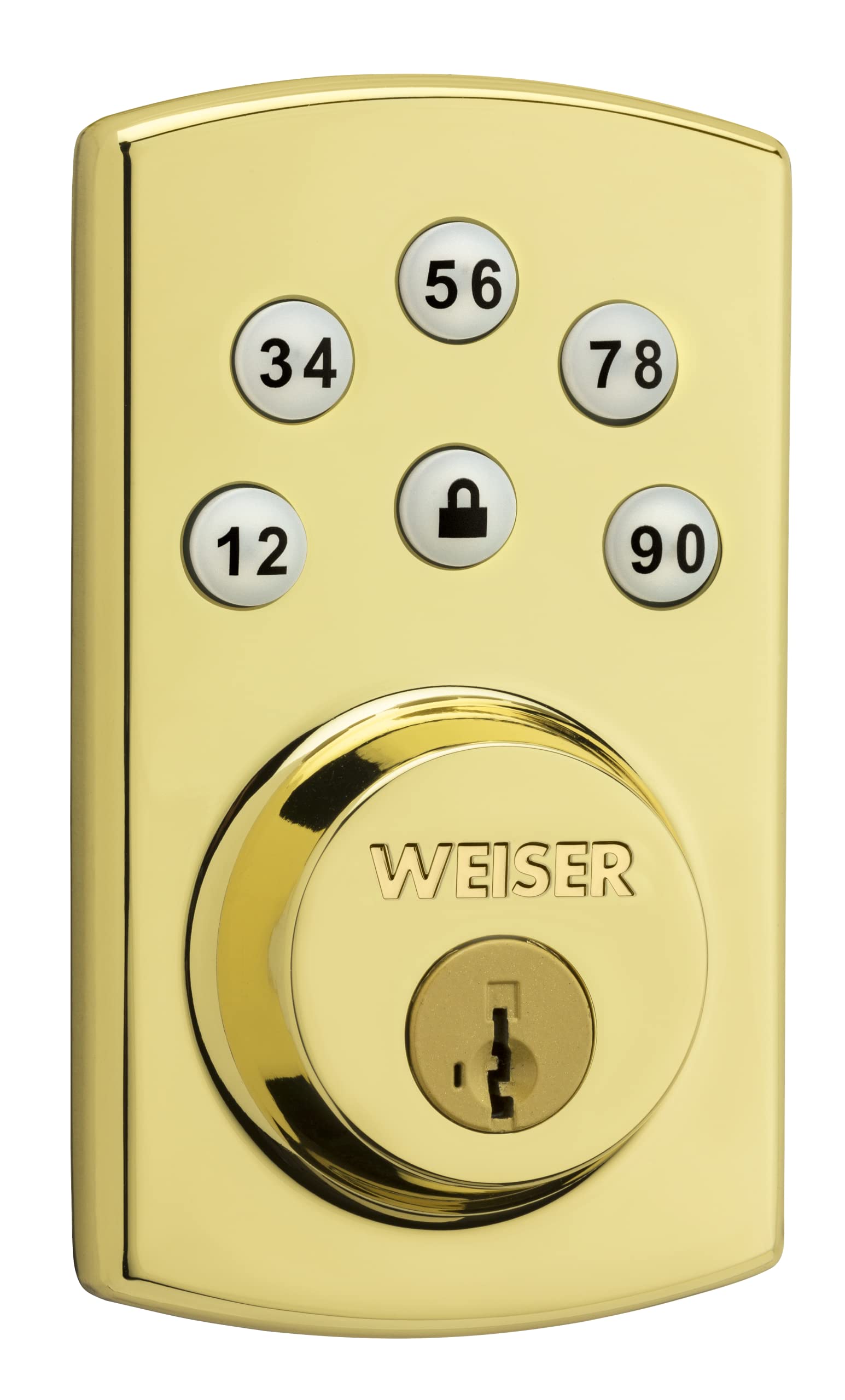 Weiser 9GED14600-101 Powerbolt Electronic Deadbolt