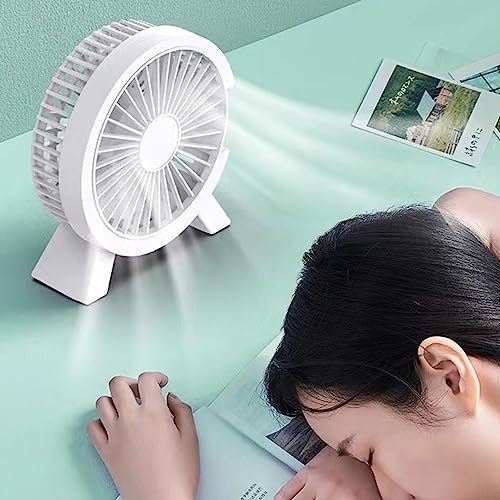 USB Desk Fan USB Fan Mini Desktop Table Cooling Fan Small Strong Wind Desk Fan Table Fan Mini Fan Personal Fan For Home Bedroom Dorm