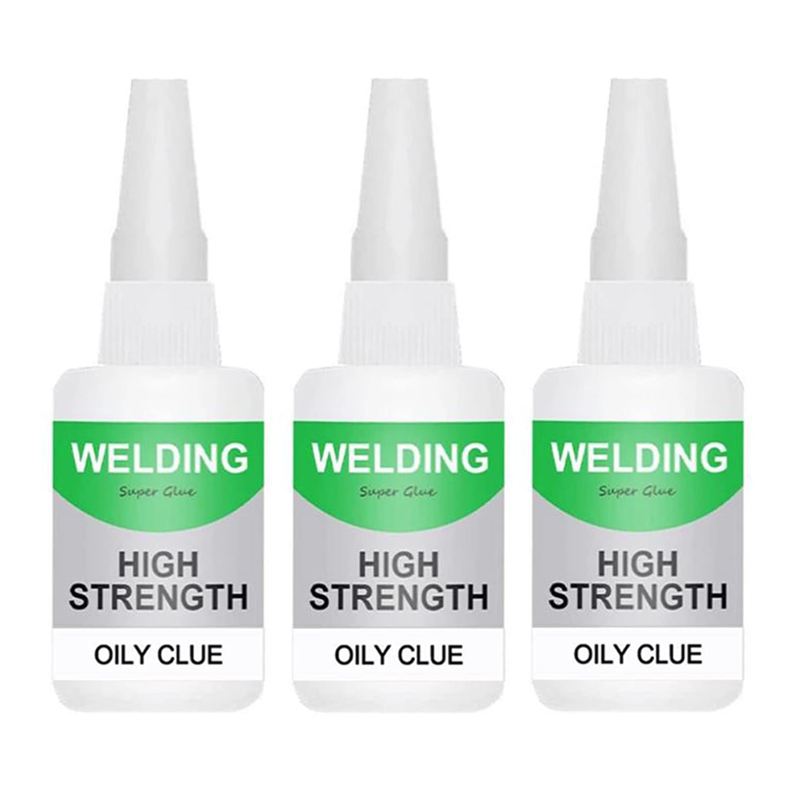 Welding High-strength Oily Glue, Super-Instant Glue, Multi Purpose Strong Glue for Plastic, Rubber, Metal, Wood, Ceramics, Leather(3PCS)