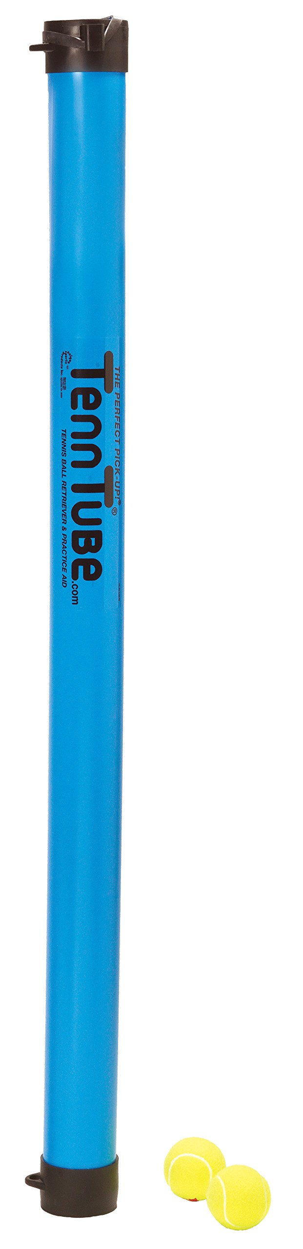Tourna Tenn Tube Tennis Ball Pickup, Blue (TUB-21-B), 48" High