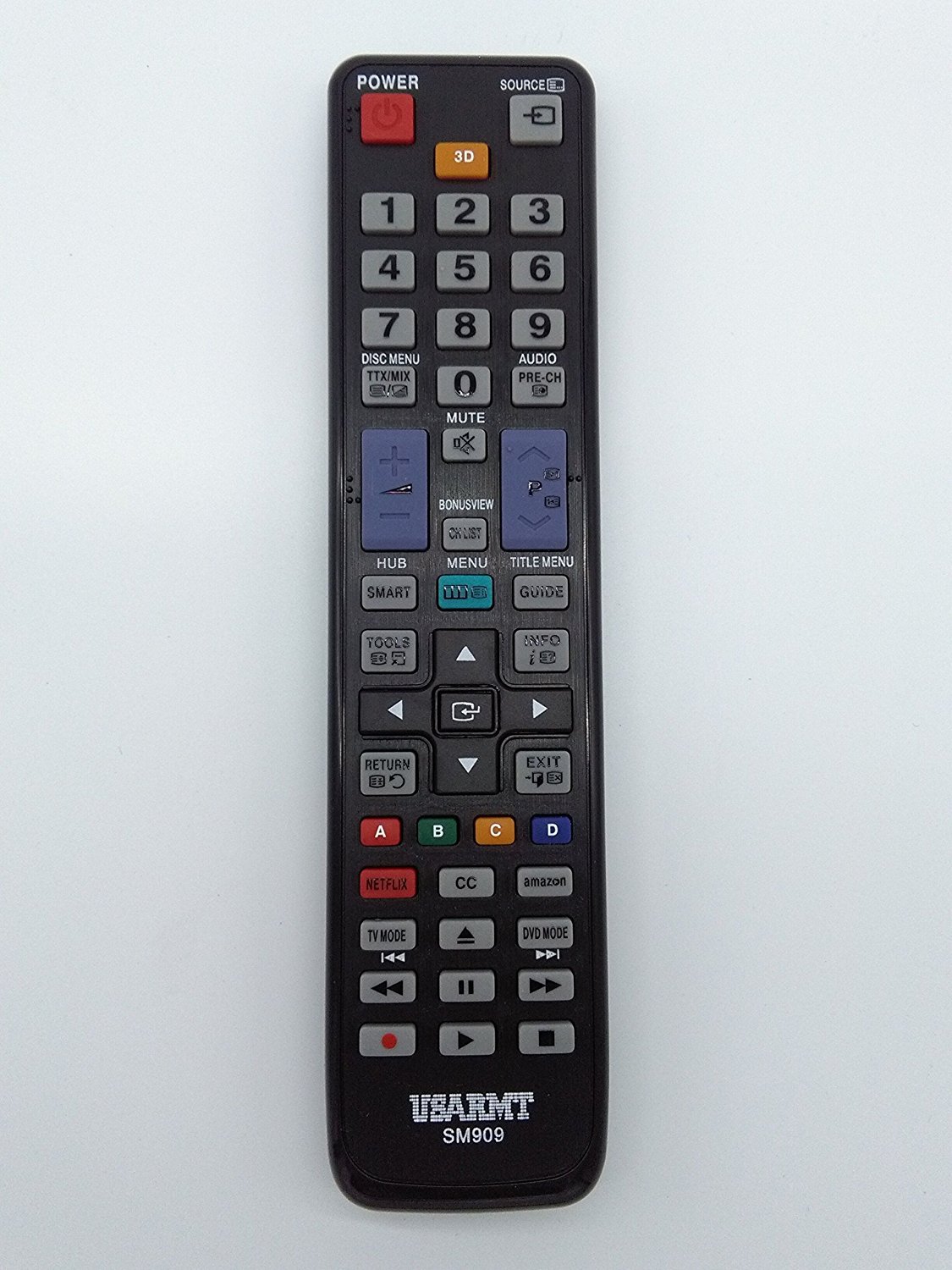 Universal Remote fit for Samsung TV DVD Blu-Ray Player TV DVD Blu-Ray Player AK59-00145A AK59-00104R AK59-00146A AK59-00172A AK59-00104K AK59-00104K AA59-00508A BN59-01040A and More