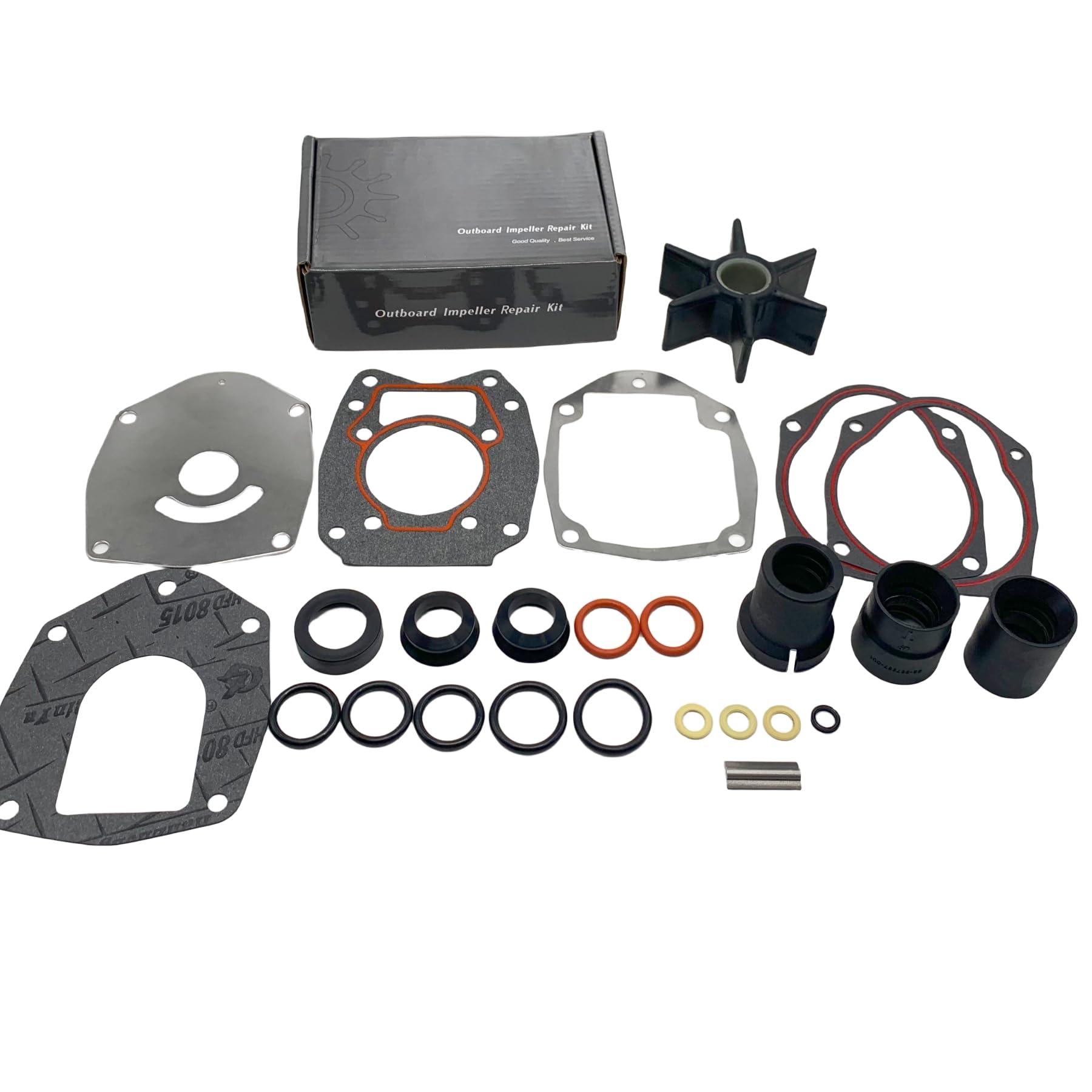 YiheoZux 8M0100526 Water Pump impeller Kit for MerCruiser Alpha One Gen 2 Stern Drives and Mercury Mariner 2/4 Strokes Outboard Motor 43026Q06 43026T11 18-2626 18-3214