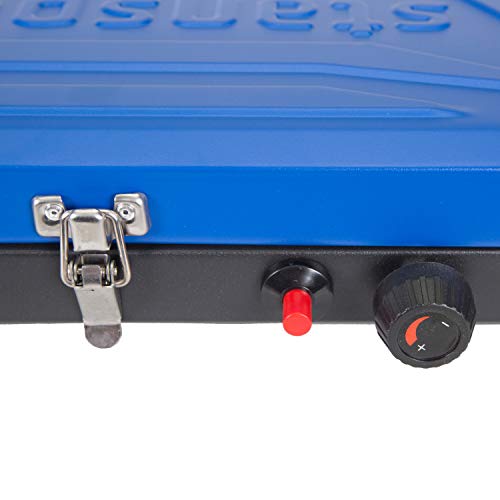 Stansport 2-Burner Propane Stove with Drip Pan & Piezo Igniter (203-100-50)