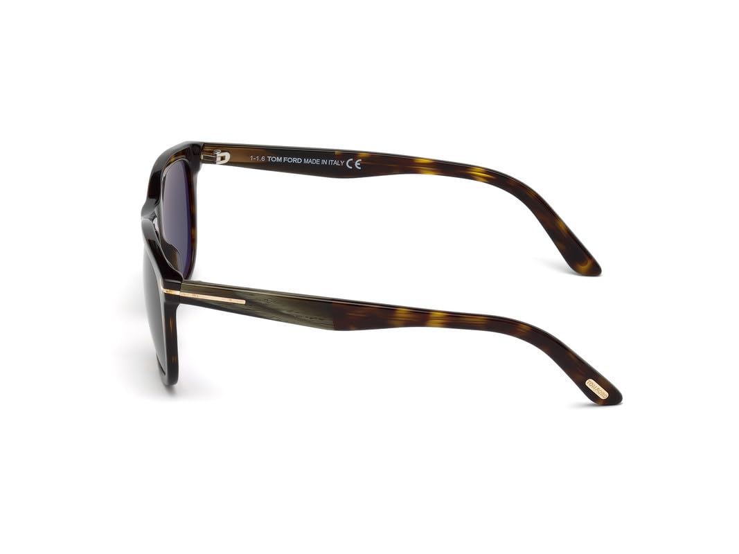 Tom Ford FT0500 52N Dark Havana Andrew Square Sunglasses Lens Category 3 Size 5