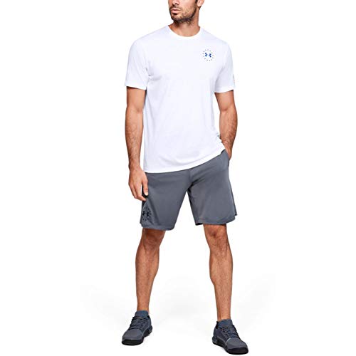 Under Armour Men's UA Freedom Flag T-Shirt XXL White