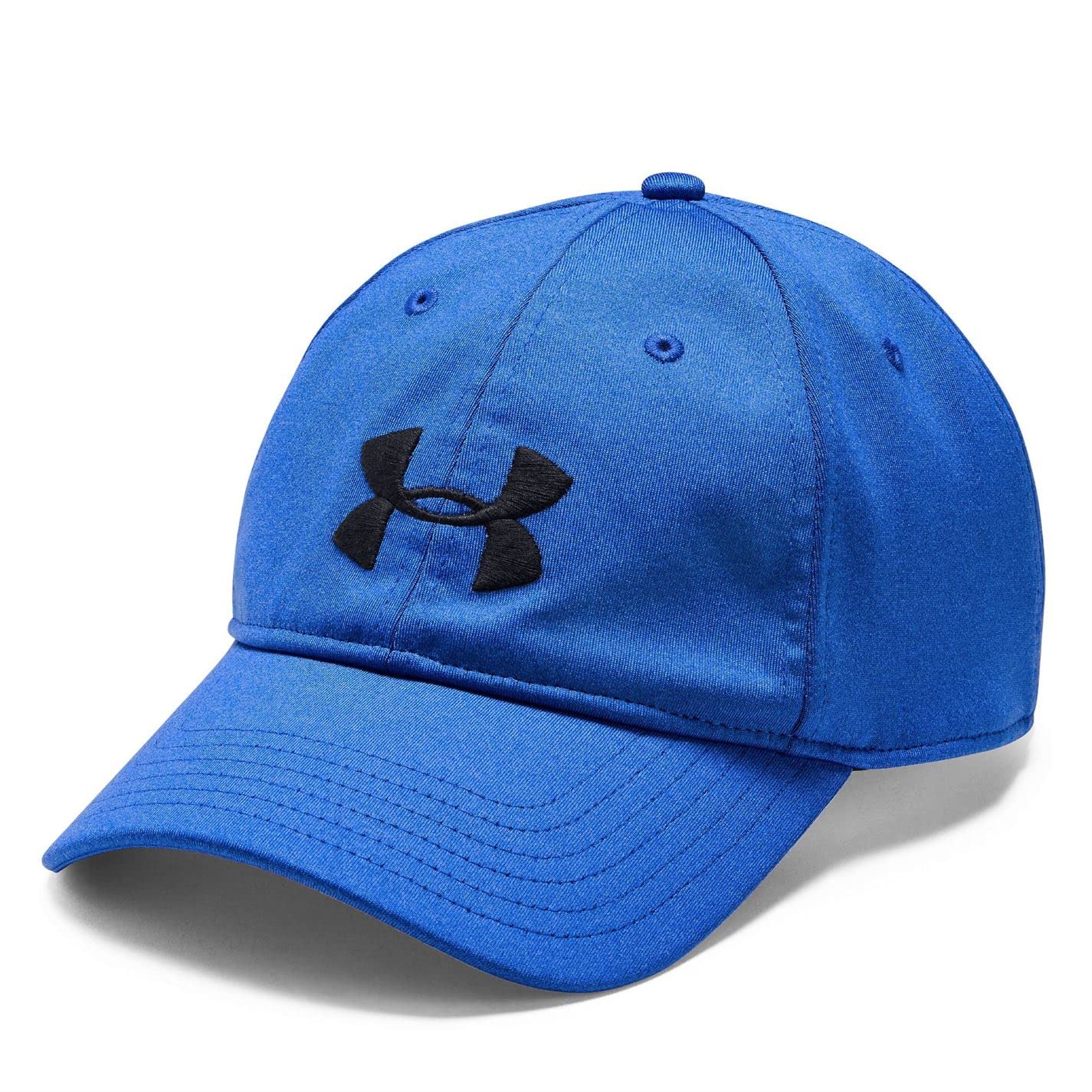 Under Armour Men's Armour Twist Adjustable Cap, Versa Blue Light Heather (487)/Black, One Size Fits all