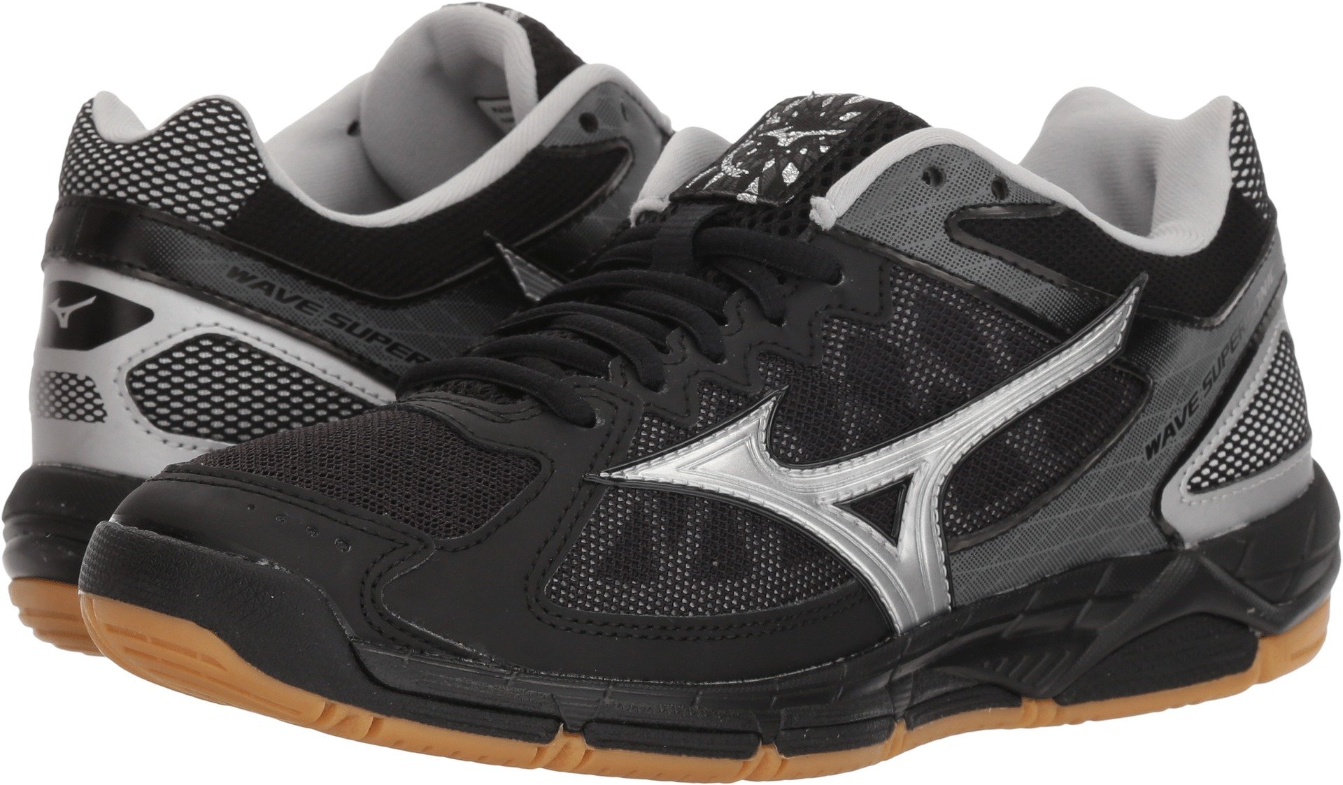 WAVE SUPERSONIC WOMENS BLACK-SILVER 6.5 Black/Silver