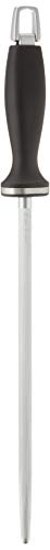 ZWILLING Accessories Sharpening Steel, 12-inch, Black/Stainless Steel