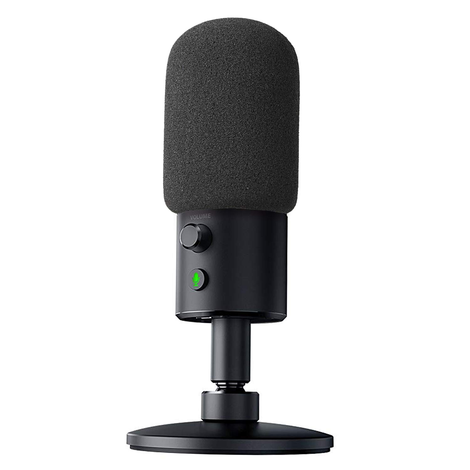 SUNMON Razer Seiren X Foam Windscreen, Mic Pop Filter/Shield Wind Cover fits Razer Seiren X USB Condenser Streaming Microphone