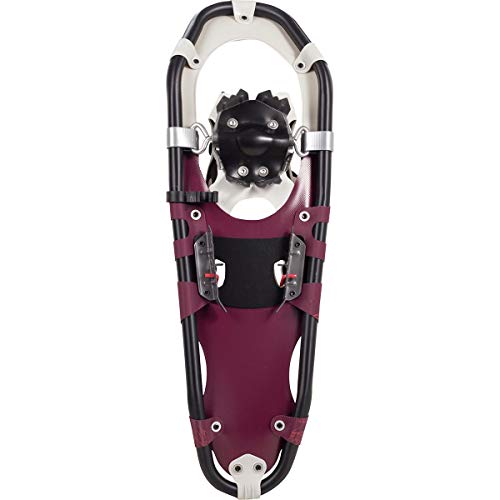 Tubbs Women's Wilderness Day Hiking Snowshoes, Maroon/Black, 30 in.