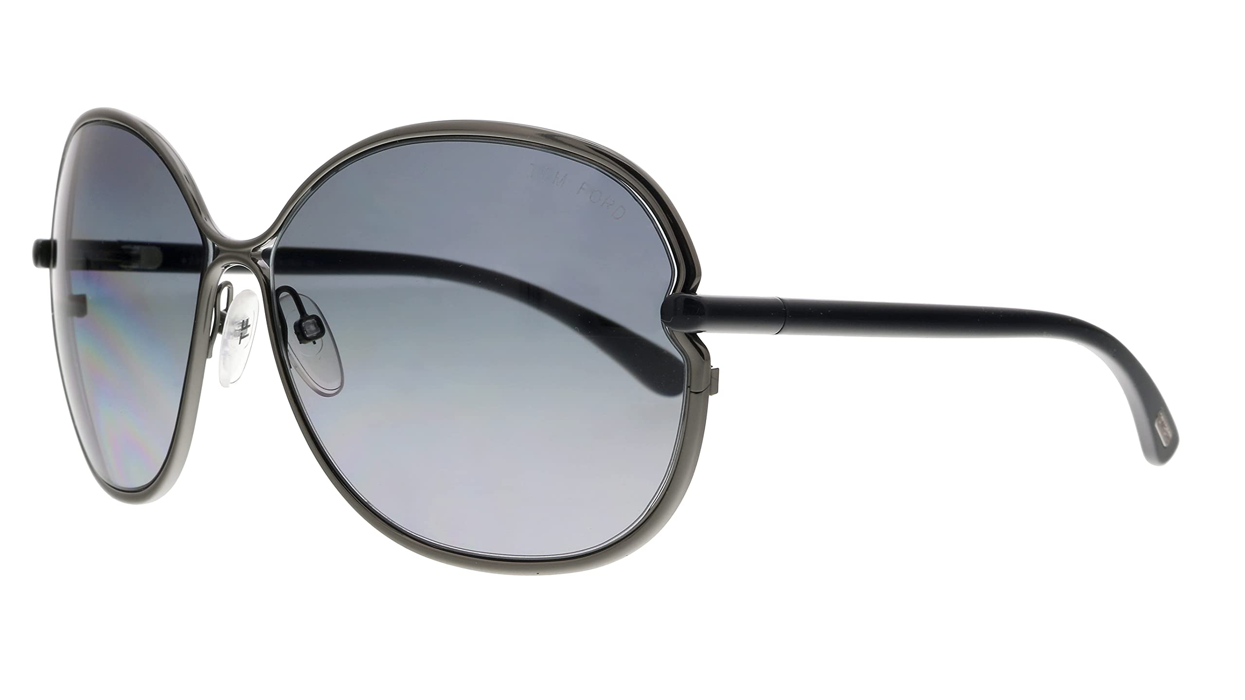 Tom Ford Sunglasses - Leila / Frame: Gunmetal Lens: Grey Gradient