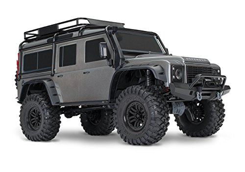 Traxxas 1/10 Scale TRX-4 Scale and Trail Crawler with 2.4GHz TQi Radio, Silver