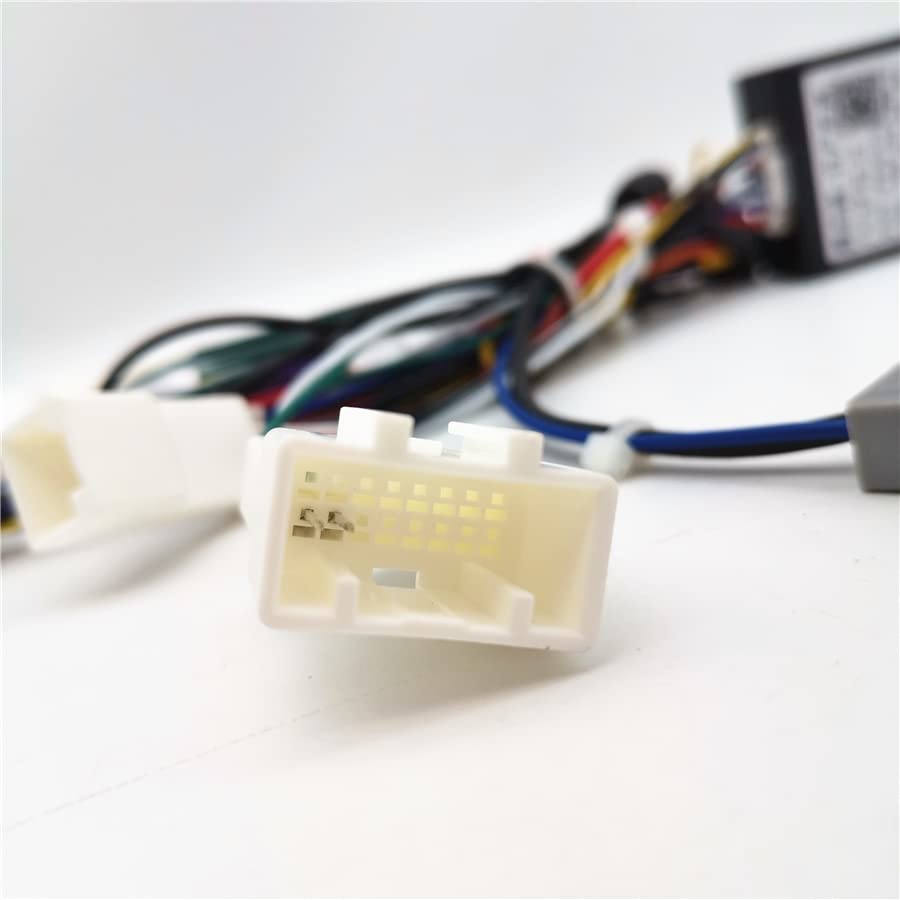 Stereo Radio 16-PIN Plug Power Cable Adapter Wiring Harness w/Canbus for Nissan