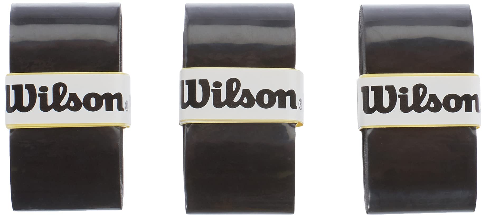 WILSON Pro Tennis Overgrip - 3 Pack, Black