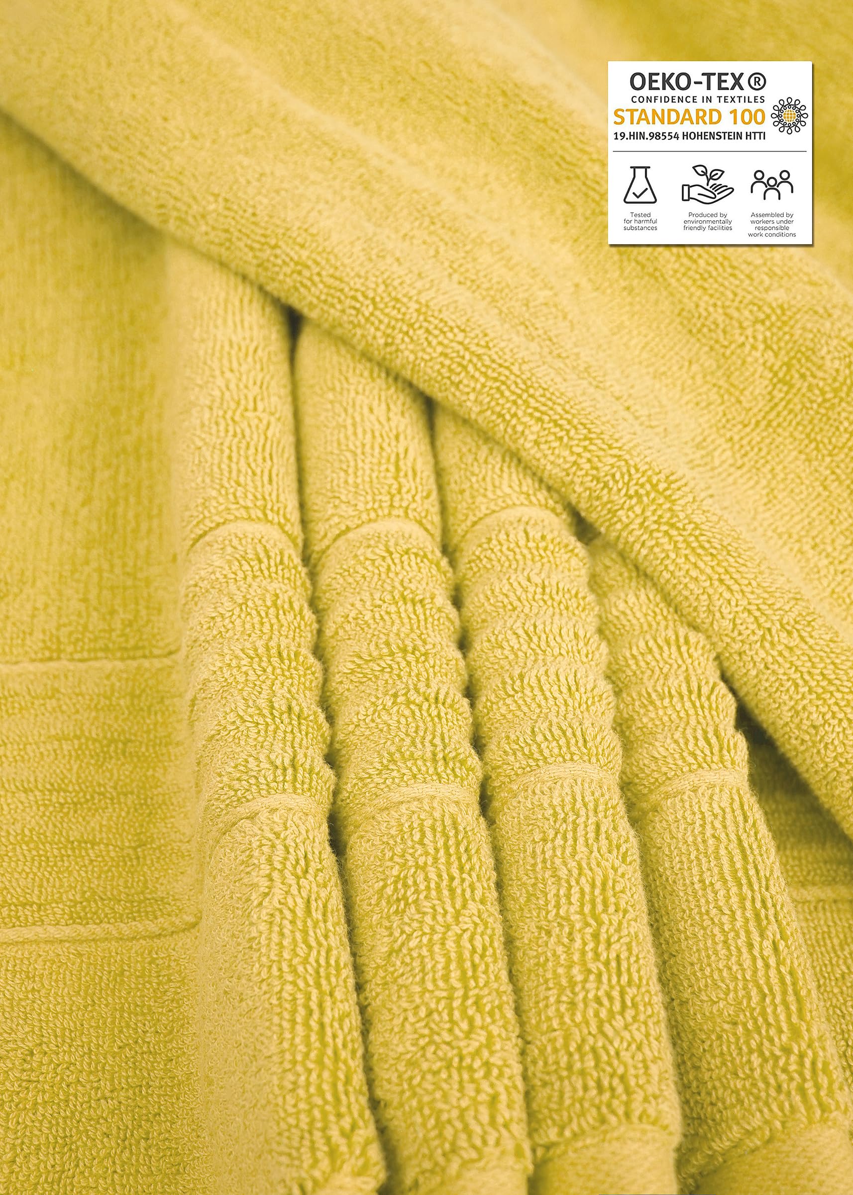ZUPERIA Supreme Edition Bath Towels 700 GSM - 27 x 54 Inches, 100% Cotton Large Bathroom Shower Towels - Highly Absorbent for The Ultimate Experience (4 Pack,Grey)
